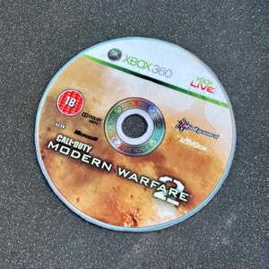 Call of Duty MW2 Rug Modern Warfare 2 Disc Rug High Quality Heavyweight ...
