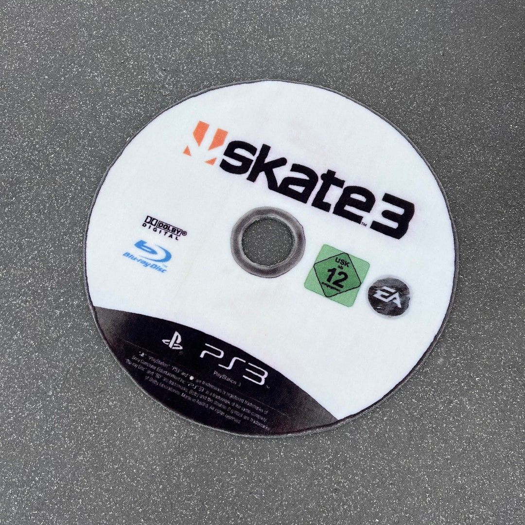 Skateboarding Rug Skate 3 Custom PS3 Disc Rug High Quality Heavyweight ...