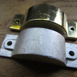 EASY CLEAN SOCKETS Floor Door Flush Bolt Socket Pocket for Bolts Silver ...