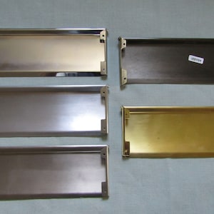 INNER FLAP TIDY Interior Letter Tidy Internal Letter Box Flap Polished ...