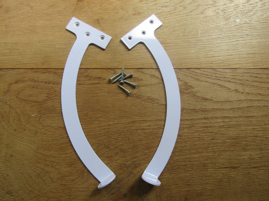 10" WHITE QUADRANT Fanlight Arm Stay to Catch and Hold Bottom Hung ...
