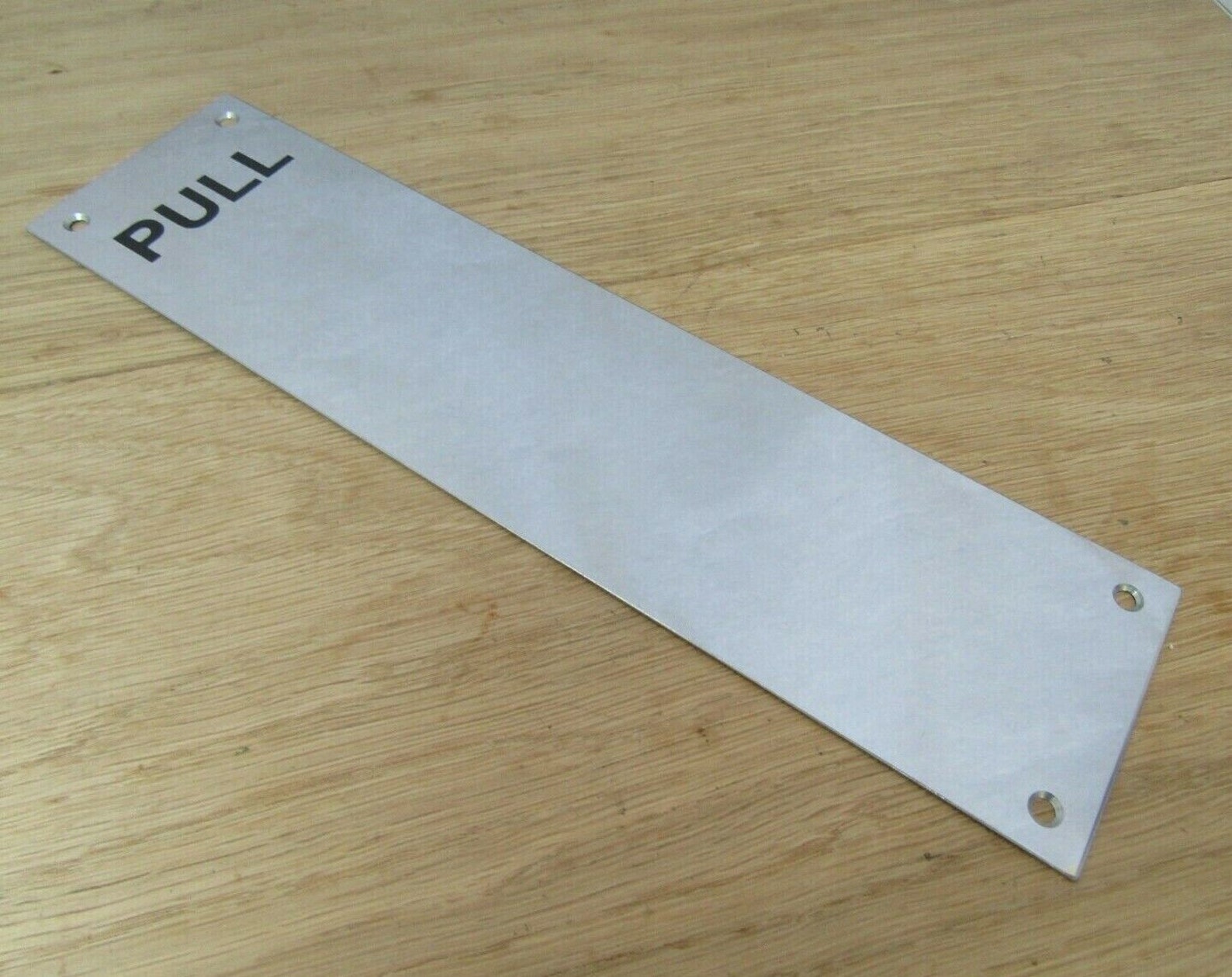 12 Push Pull Finger Plate Door Push Plates Polished - Etsy