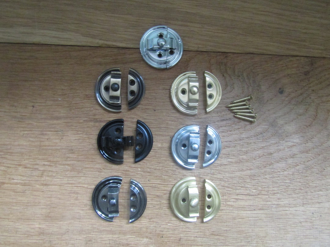 SMALL 38mm Vintage Butterfly Turn Button Latch Rabbit Hutch Shed Door ...