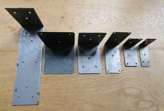 PACK OF 2 Rustic Butchers Corners Strap Corner Bracket Brace - Etsy