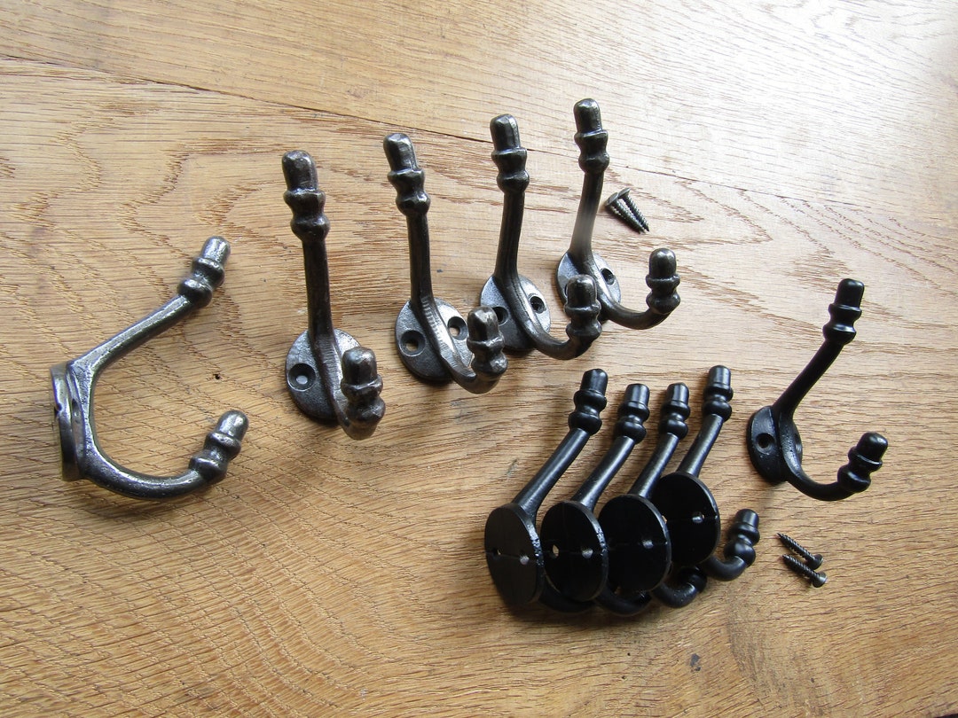 Rustic Iron Victorian Hook Retro Kids Child Nursery Hook Cast Iron ...