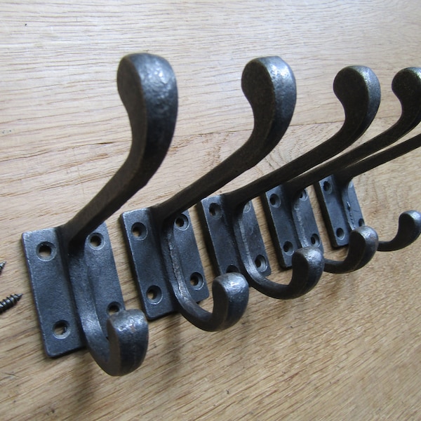 Vintage Rustic Coat Hooks - Etsy