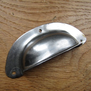 Rustic Steel Cup Shell Handle Vintage Rustic Cupboard Cabinet Drawer ...