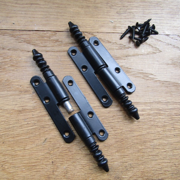 Antique Lift off Iron Door Hinges - Etsy