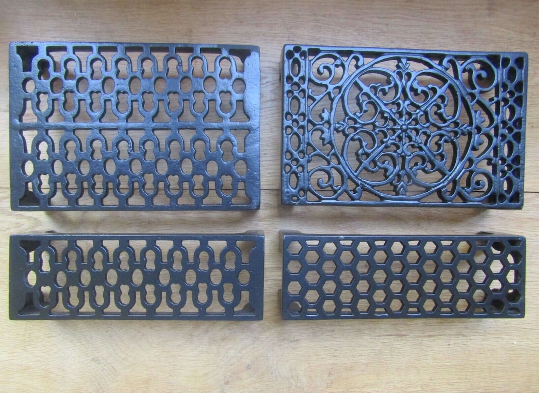 AIR BRICK Cast Iron Old Retro Vintage Victorian Style Rustic Air Brick ...