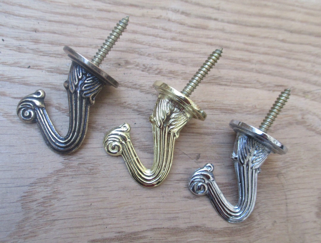 Ornate Ceiling Screw in Hook Vintage Retro Hanging Swag Plant Hook ...