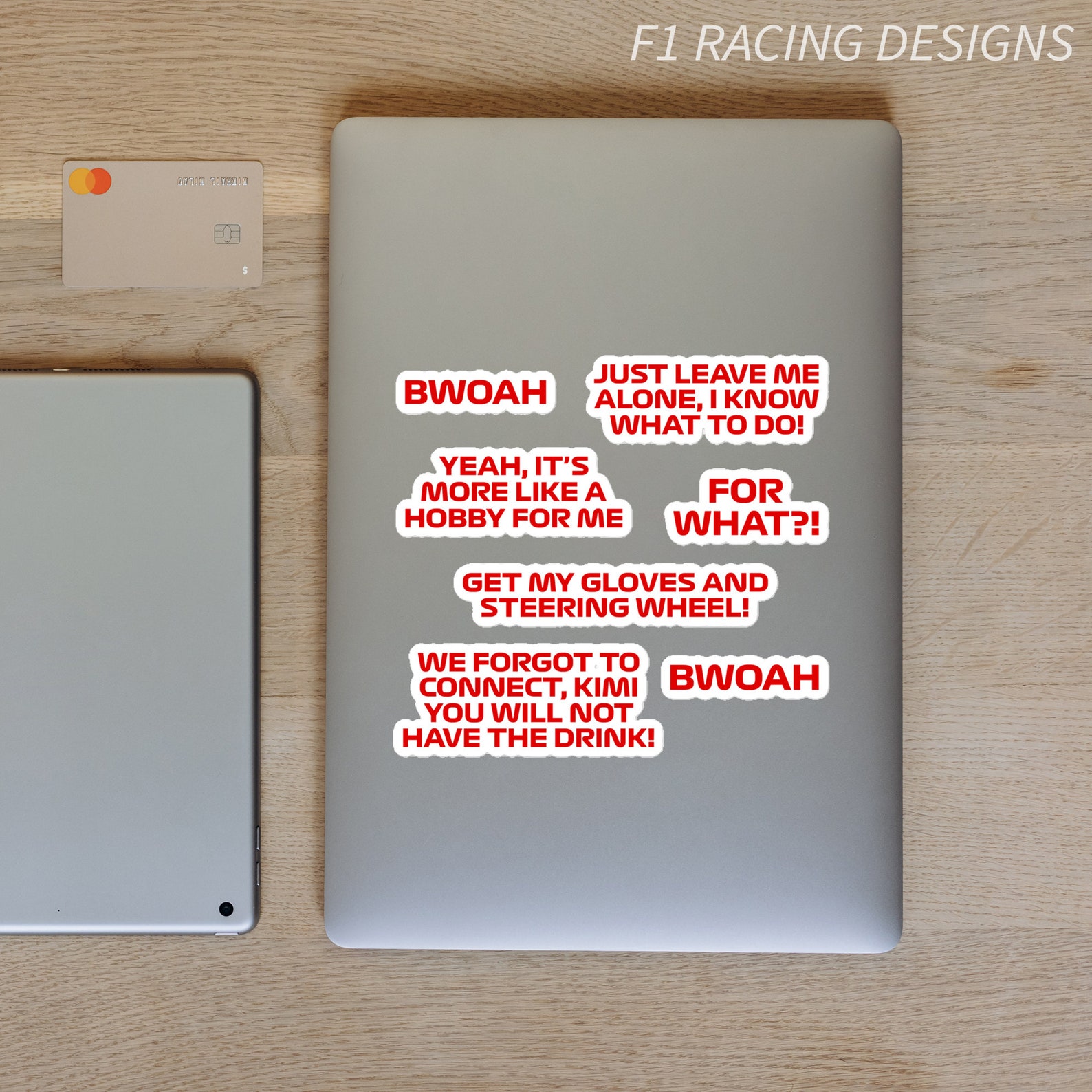 Kimi Raikkonen Sticker Pack/ Ferrari Sticker/ Motorsport - Etsy