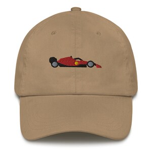Embroidered Ferrari F1 Car Cap, Formula 1 Cap, Ferrari F1 Cap, F1 Hat ...