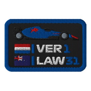 Embroidered Red Bull Racing F1 2025 Patch, F1 Patches, Formula 1 ...