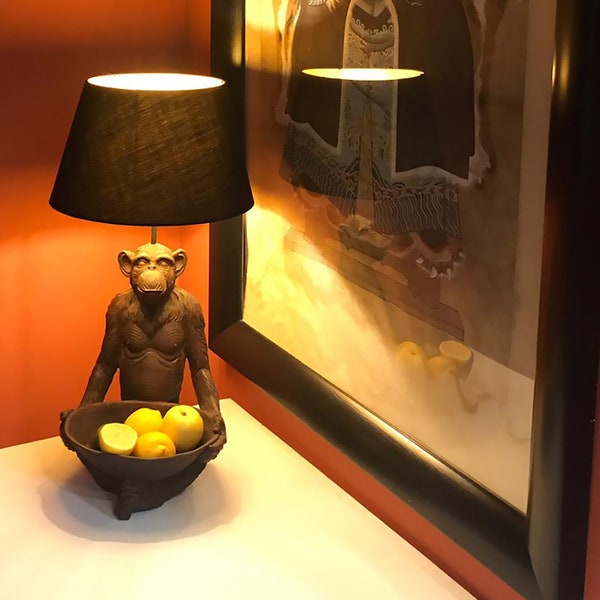 Monkey Lamp - Etsy