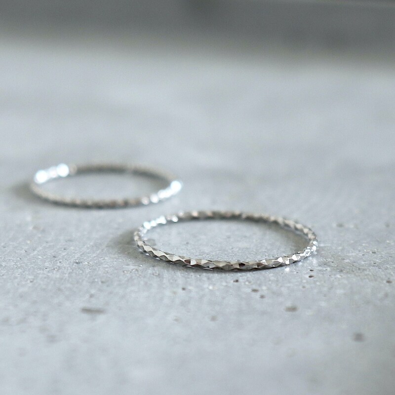 Solid Silver Rings - Etsy