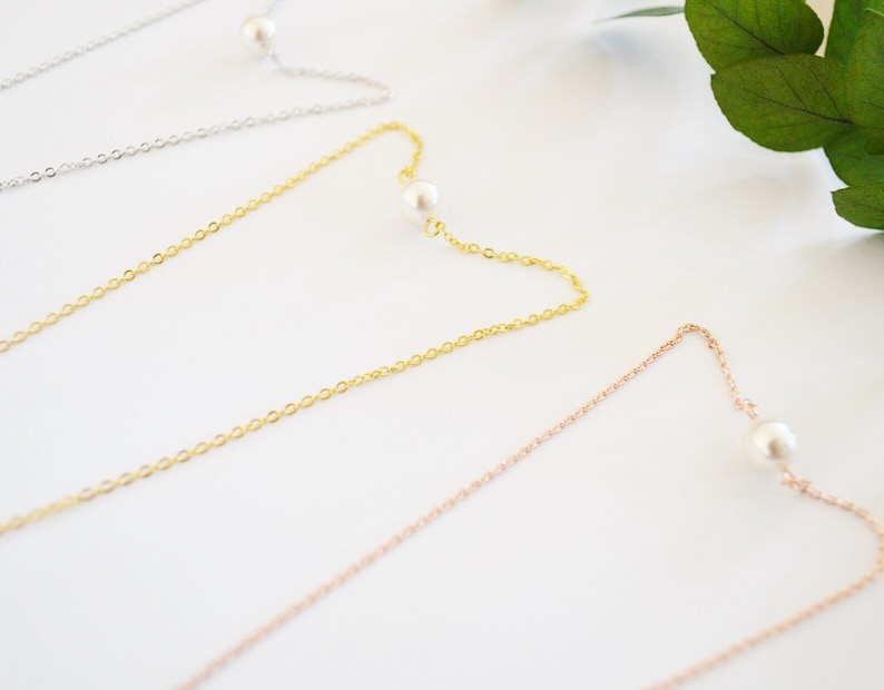 Pearl and Crystal Back Necklace - Wedding Back Jewelry. - Etsy