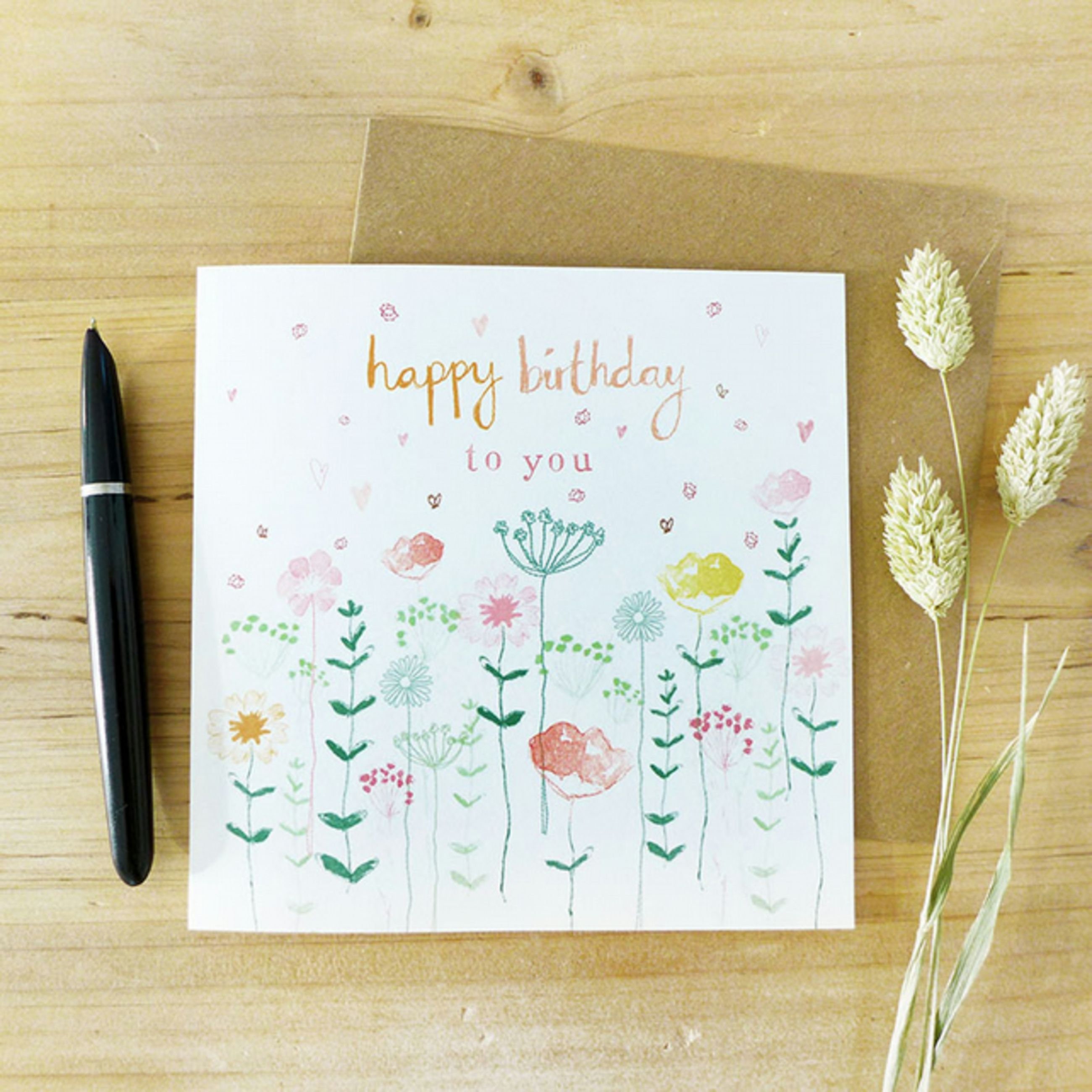 CARD - Happy Birthday to You - Etsy