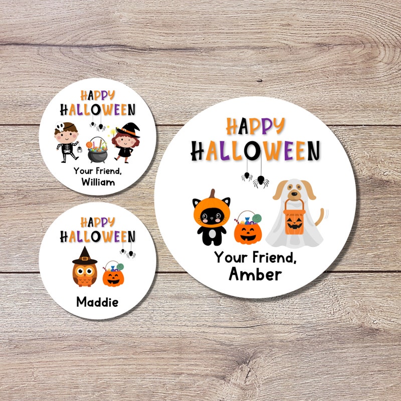 Halloween Stickers - Etsy