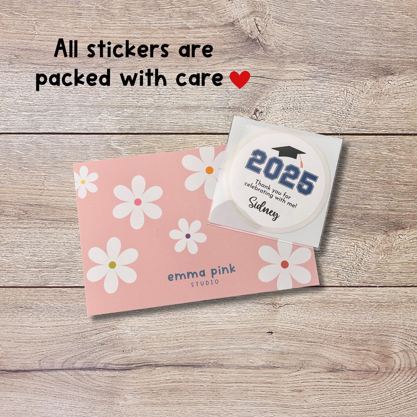 Personalized Graduation Stickers, Happy Graduation Labels, Custom ...