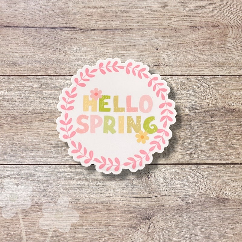 Spring Stickers - Etsy
