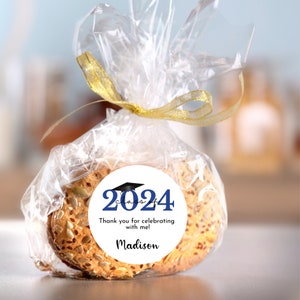 Personalized Graduation Stickers, Happy Graduation Labels, Custom ...