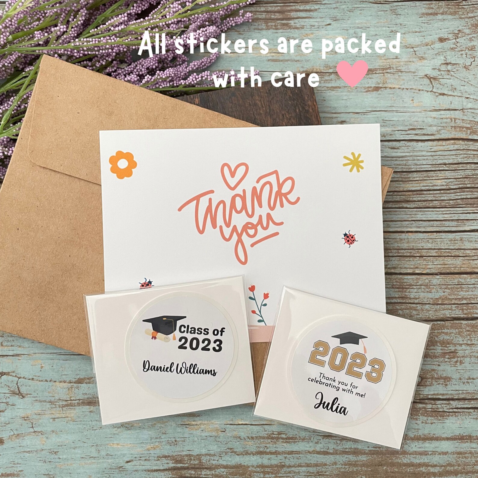 Personalized Kindergarten Graduation Stickers Happy - Etsy