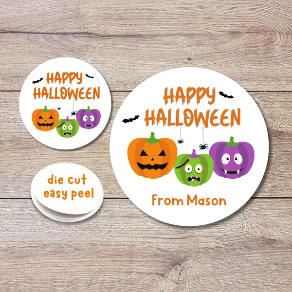 Halloween Labels - Etsy