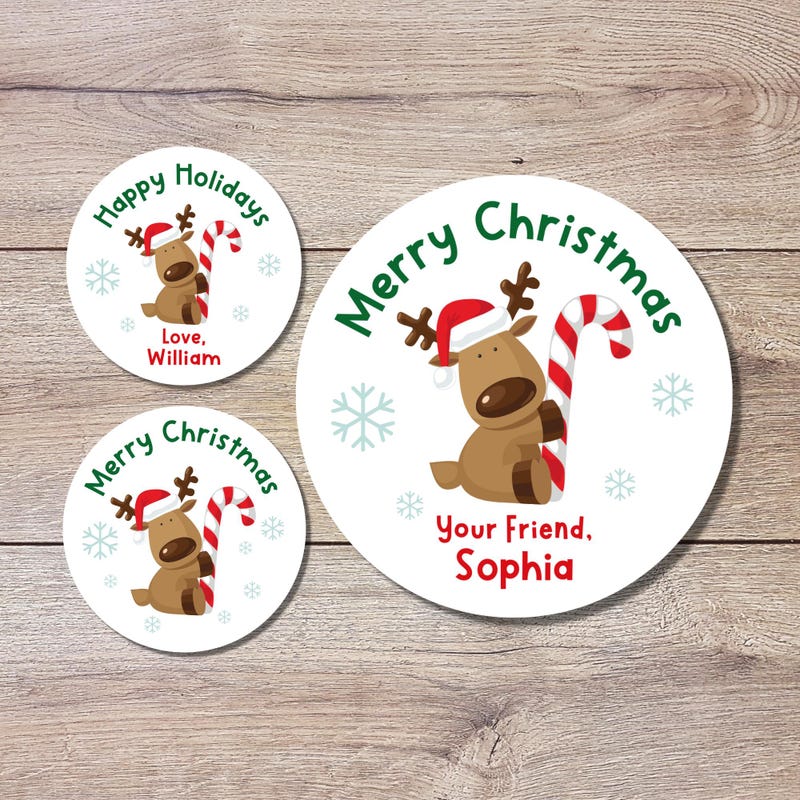 Christmas Labels - Etsy