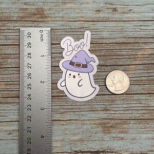 Boo Ghost Sticker | Glossy Finish | Halloween Sticker | Silly Ghost ...