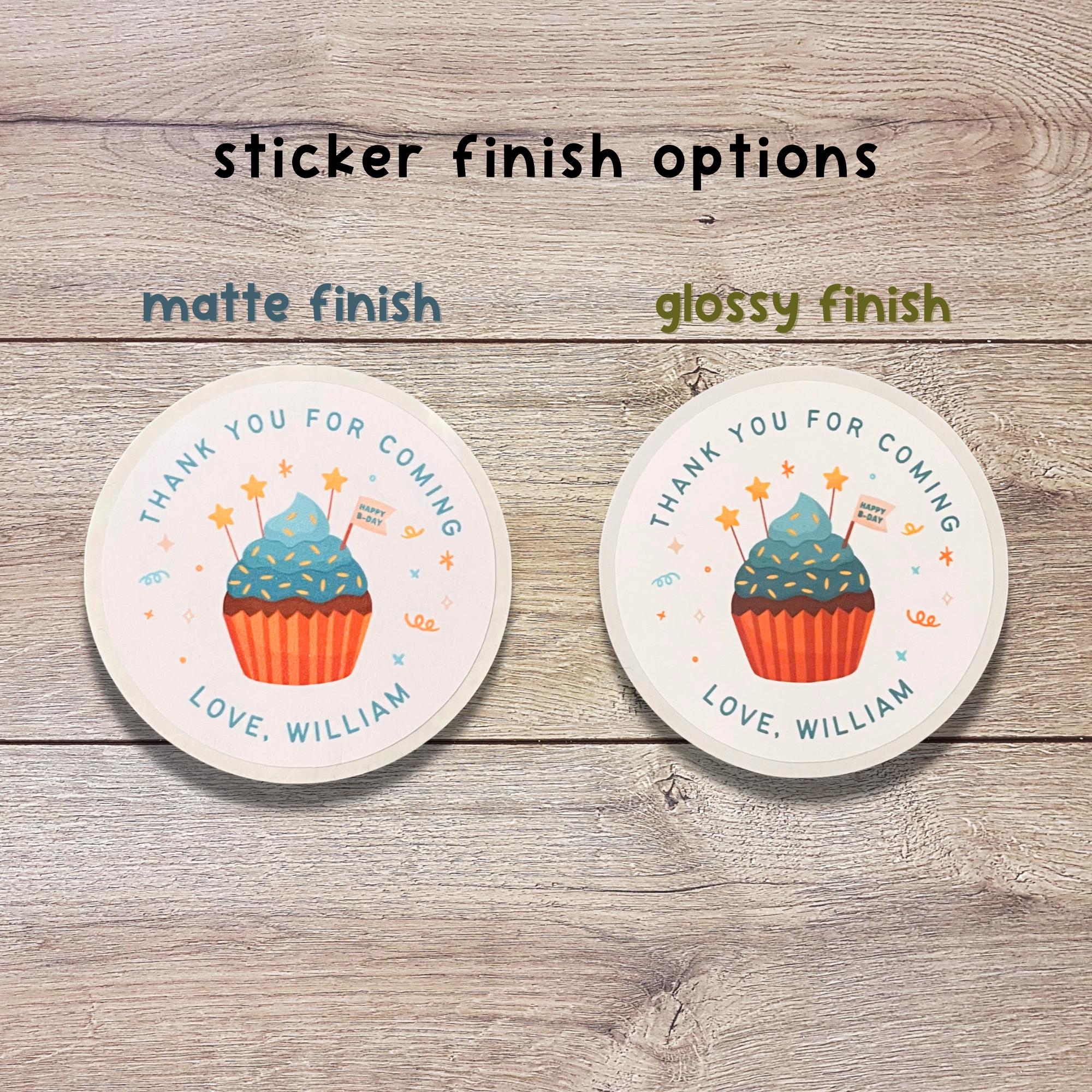Personalized Outer Space Birthday Stickers, Custom Planet Rocket ...
