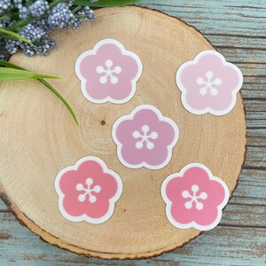 Cherry Blossom Sakura Vinyl Stickers | Set of 10 | Glossy or Matte ...