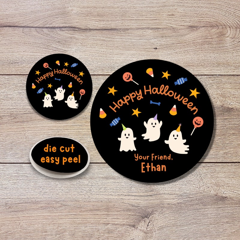 Halloween Labels - Etsy