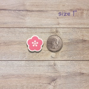 Cherry Blossom Sakura Vinyl Stickers | Set of 10 | Glossy or Matte ...