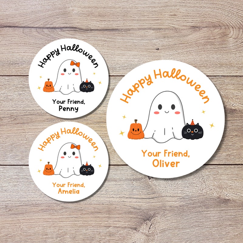 Halloween Labels - Etsy