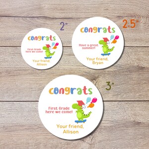 Personalized Kindergarten Graduation Stickers Happy - Etsy