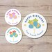 Pastel Flowers Vinyl Sticker Set of 6, Flower Pack, 1 1.5or 2, Laptop ...