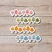 Pastel Flowers Vinyl Sticker Set of 6, Flower Pack, 1 1.5or 2, Laptop ...