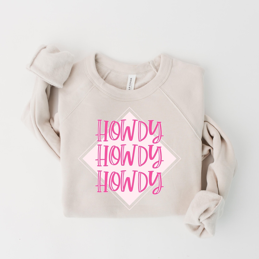 Pink Howdy Sublimation Design PNG SVG Western Digital Download Retro ...