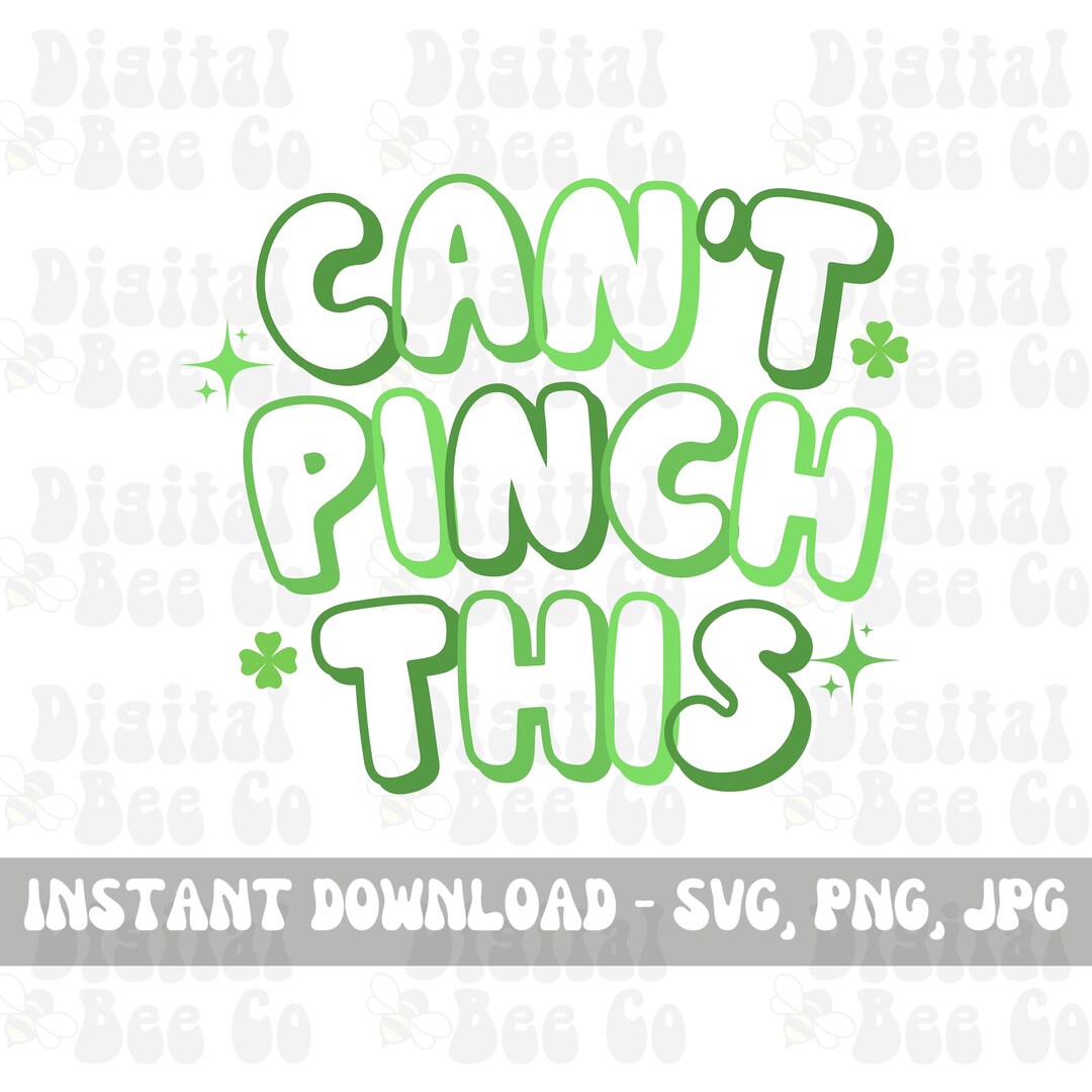 St Patricks Day SVG, Retro Svg, Can't Pinch This Svg, St Patricks Day ...