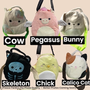 NEW Customize Your Own Squishmallow Crossbody Bag Squishmallow Purse ...