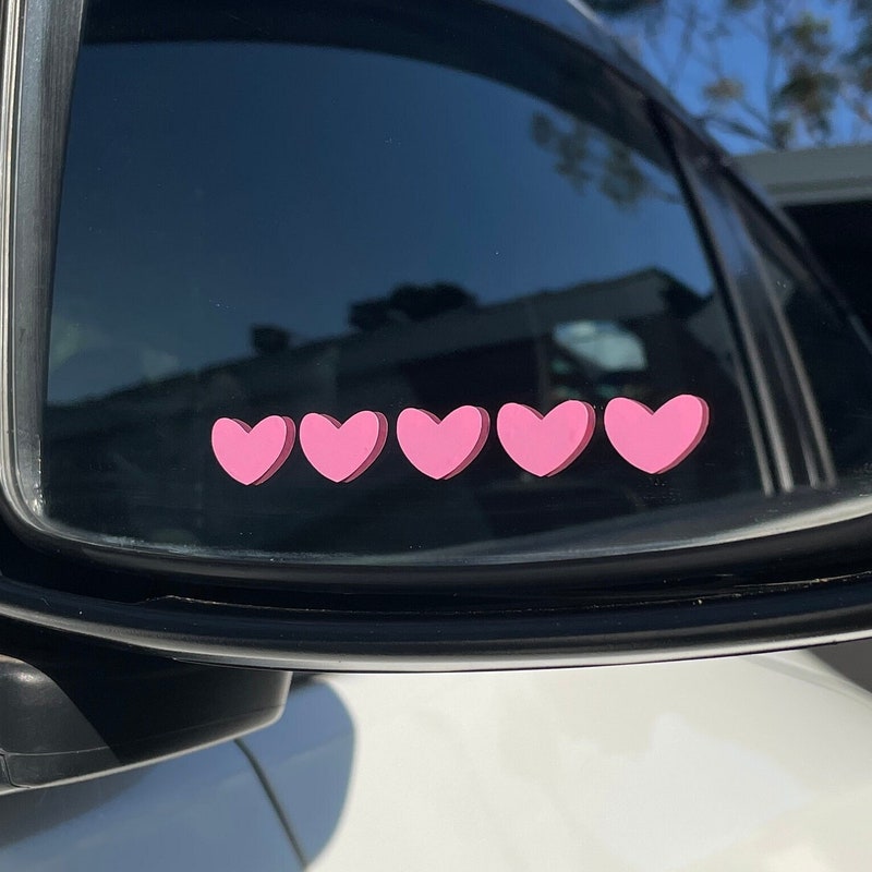 Heart Car Decal - Etsy