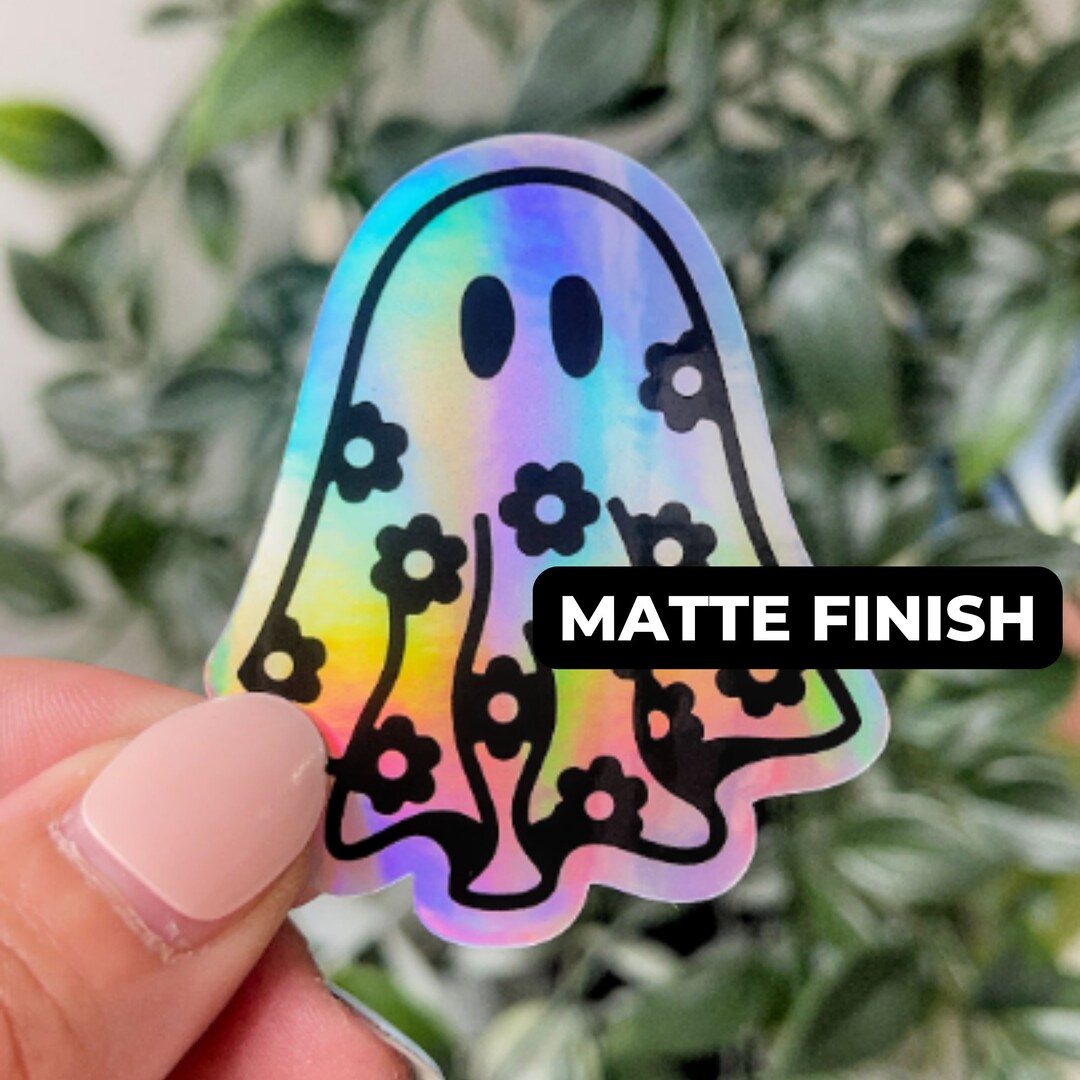 Matte Finish Holographic Die Cut Custom Sticker Vinyl Sticker Printing ...