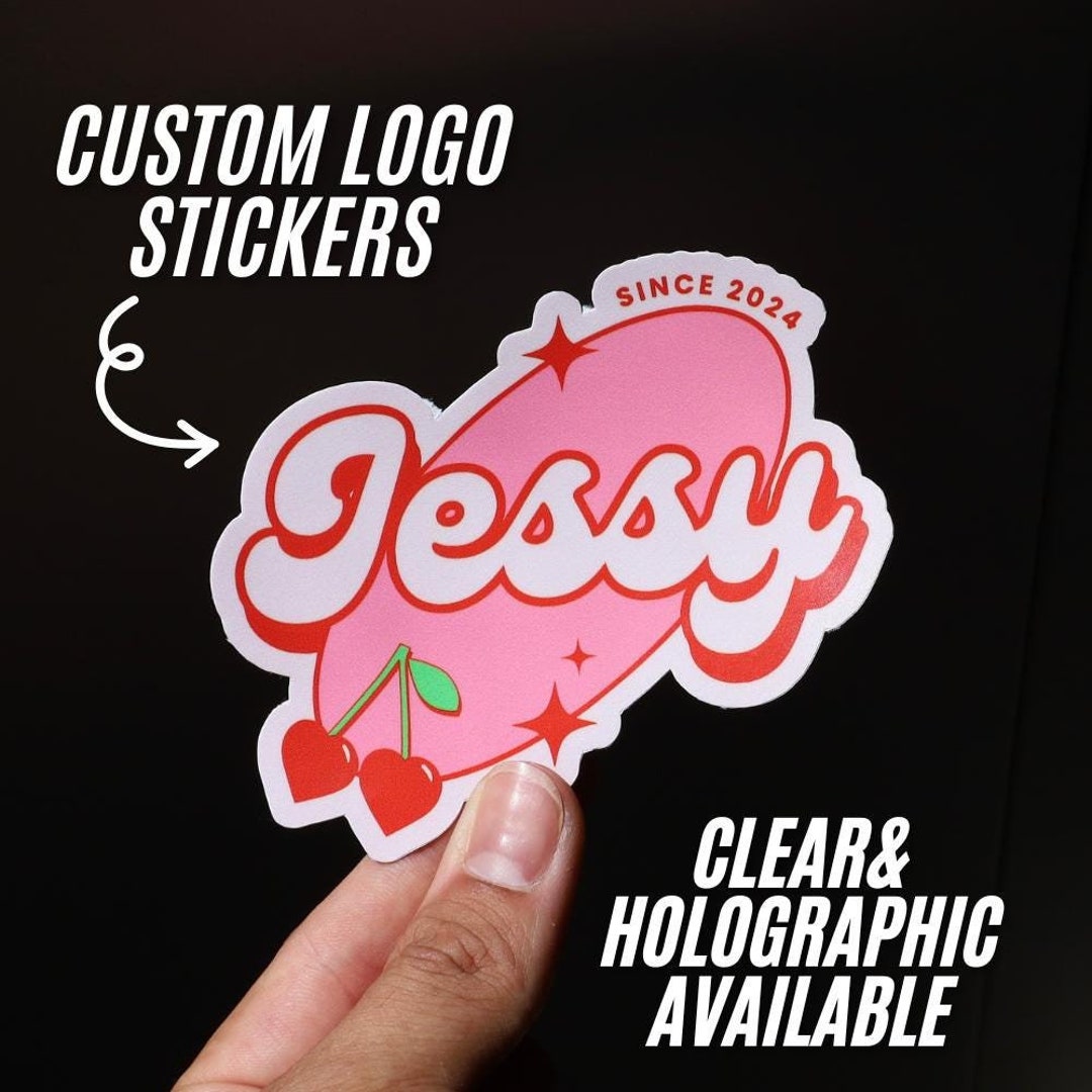 Custom Vinyl Stickers - Your Logo, Photo, Graphic, Selfie, Packaging ...