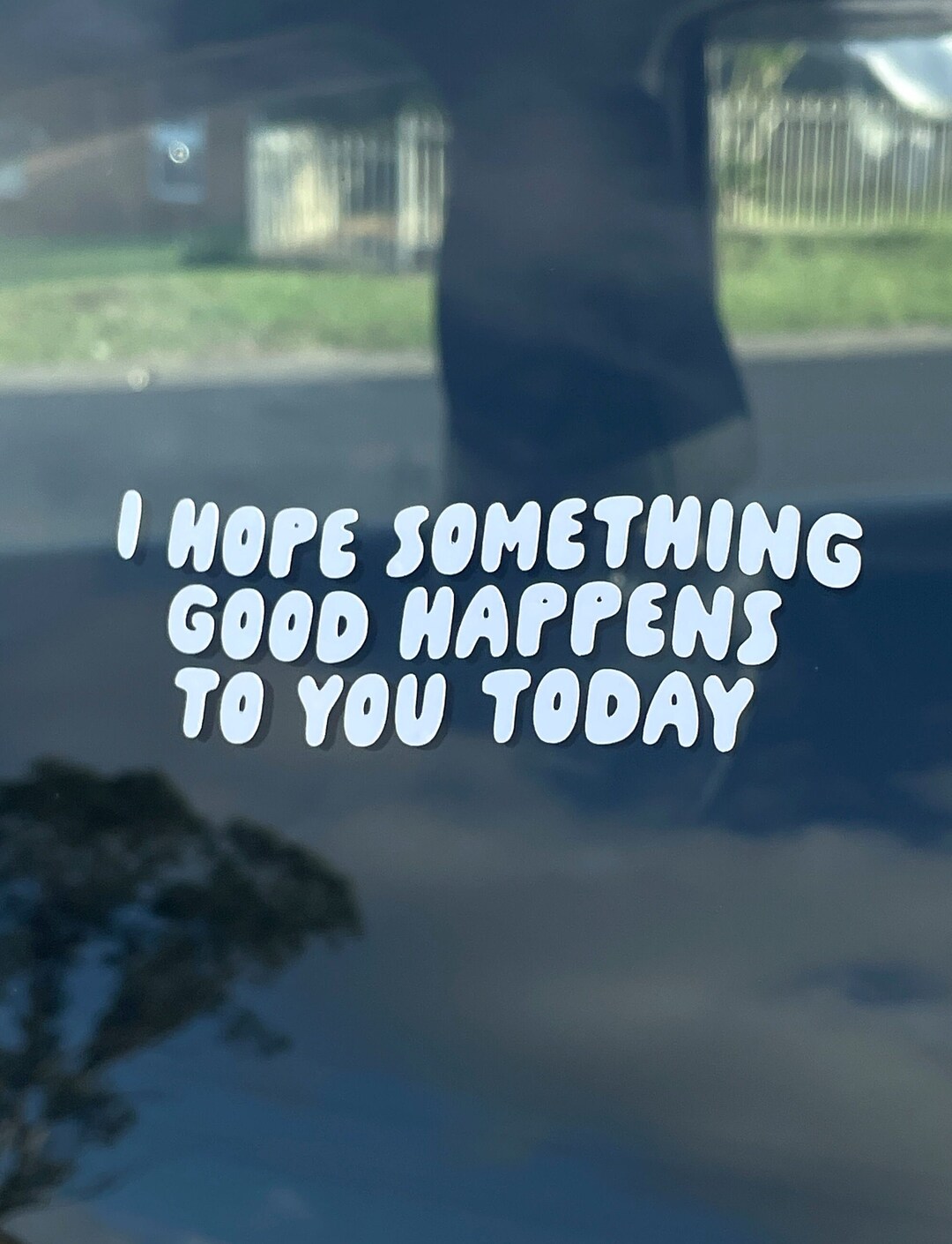 Positive Car Sticker, Uplifting Message Vinyl Decal - Etsy