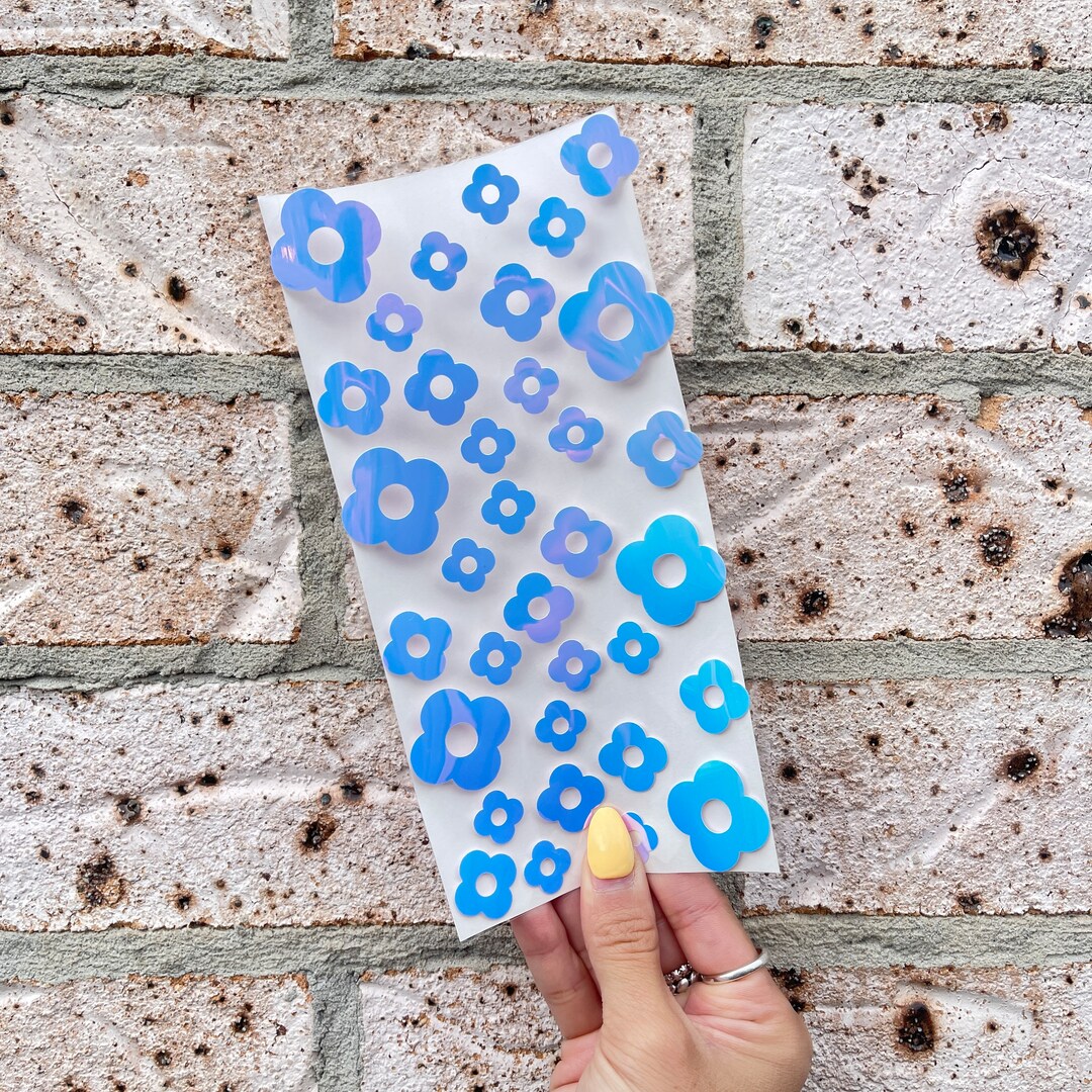 Daisy Pack Decal Sticker Sheet Girl Decals Cute Decals Gift Mirror Car ...