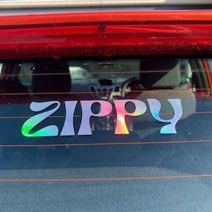 Personalised Car Vinyl Decal | up to 30CM Wide Custom Car Accessory ...