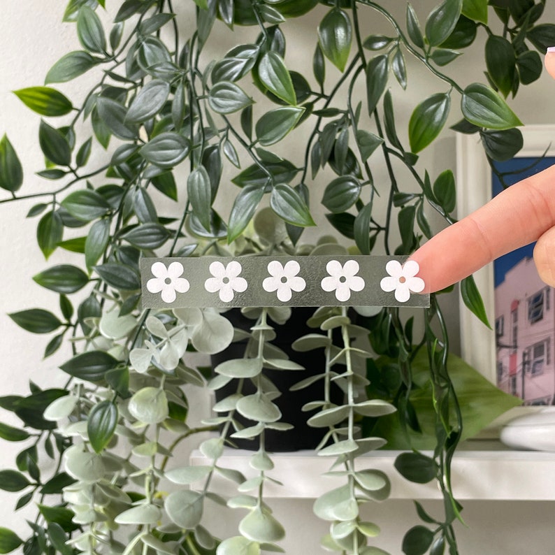 Daisy Vinyl Sticker Aesthetic Car Mirror Decal Car - Etsy