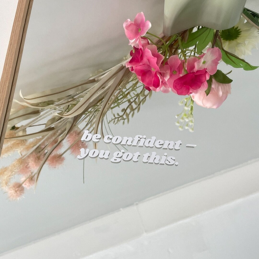 Be Confident You Got This Vinyl Decal Affirmations Quote Stickers ...