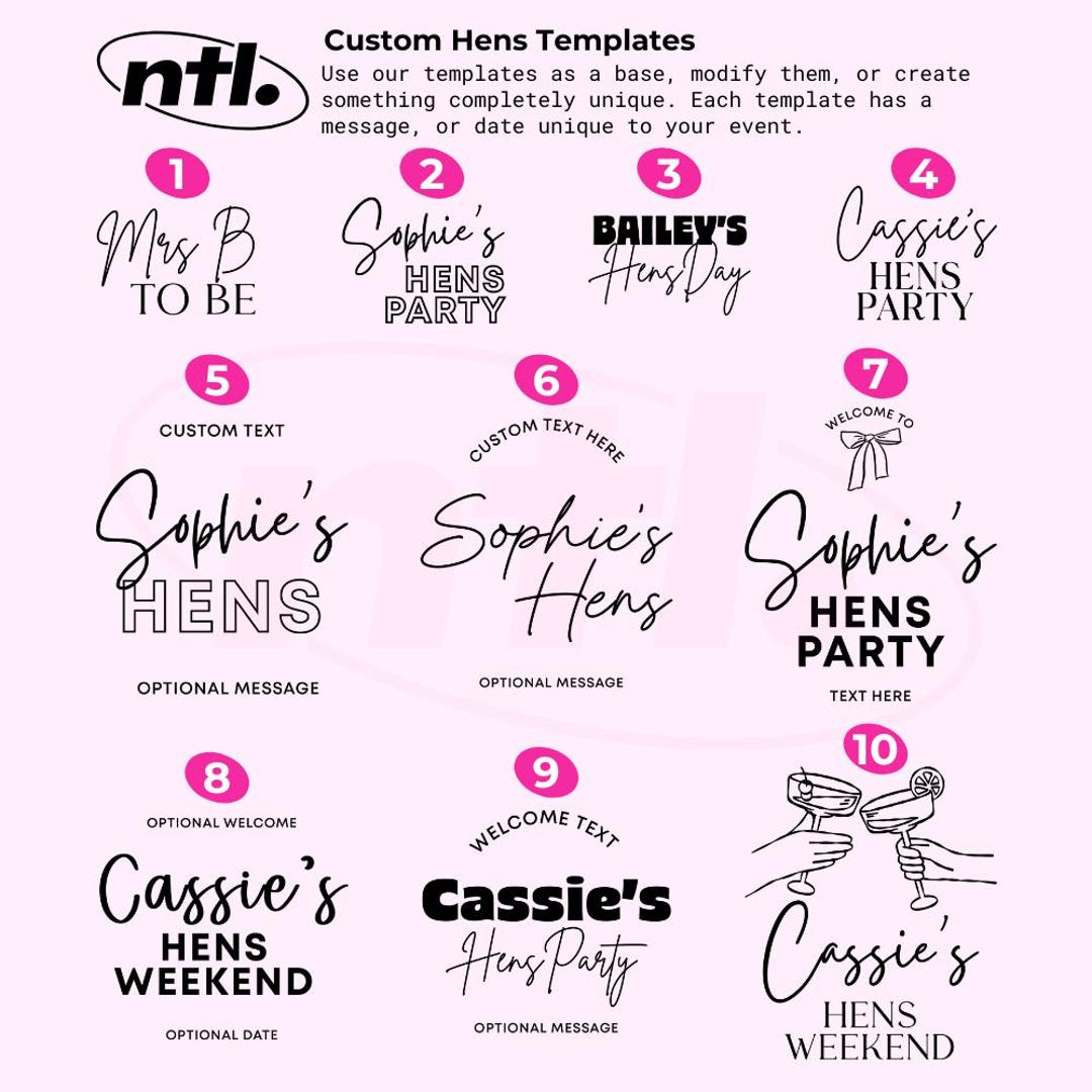 Custom Hens Decal | Rodeo Stickers, Bachelorette Party, Custom Vinyl ...
