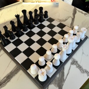 Chess Set, Birthday Gift, Lighthouse Model, Minimalist Handmade Modern ...